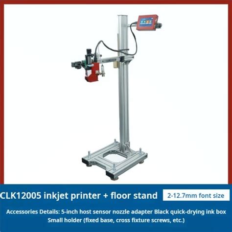 Small Fully Automatic Inkjet Printer Date Label Batch Number Packaging