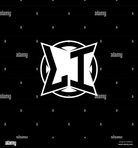 Li Monogram Logo Letter With Simple Modern Shape Style Design Circle Rounded Monogram Logo