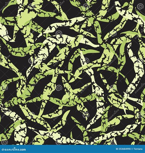 Seamless Abstract Background Artistic Pattern With Natural Organic