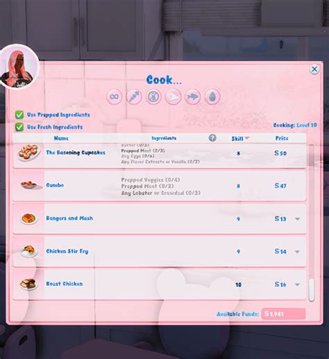 Xureila Pink Heart Sims 4 CURSOR Override Replacement