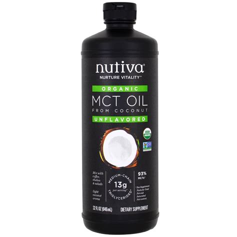 Nutiva Organic Mct Coconut Oil