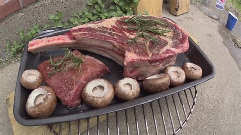 만물석사 백야드시리즈 그릴드 토마호크 립 스테이크편 립아이 카우보이컷 Youtube