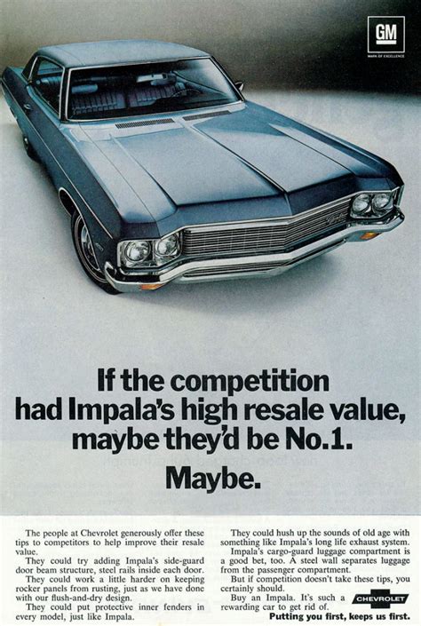 Model Year Madness 10 Classic Ads From 1970 The Daily Drive