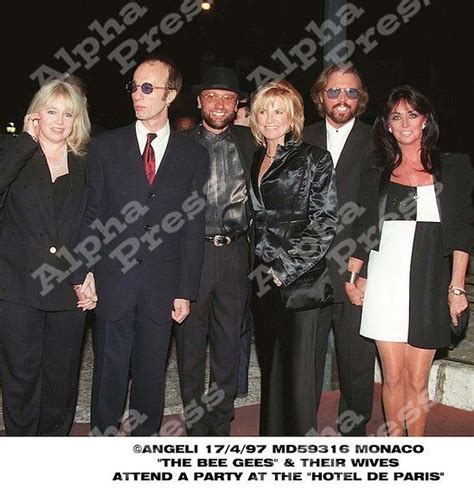 Bee Gees And Their Wives Robin And Dwina Maurice And Yvonne Barry