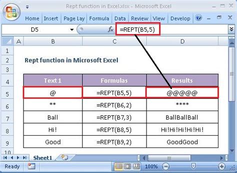 How To Use The Rept Function In Microsoft Excel Techworld This