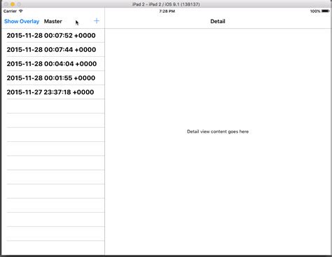 How To Present A View Controller On Top Of A Uisplitview Controller
