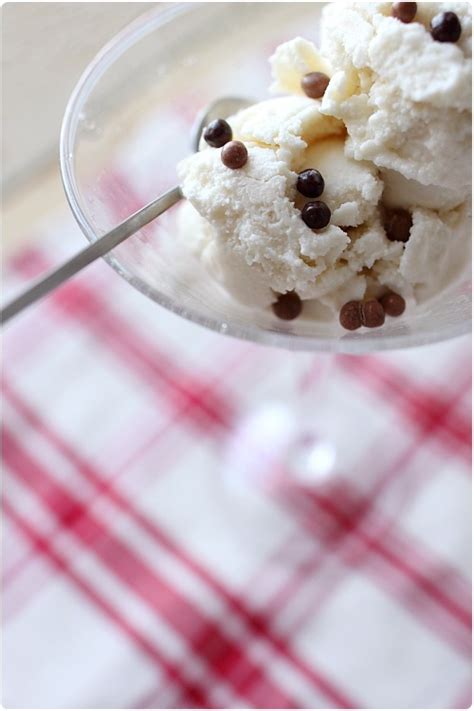 Glace Au Lait D Amandes ChefNini