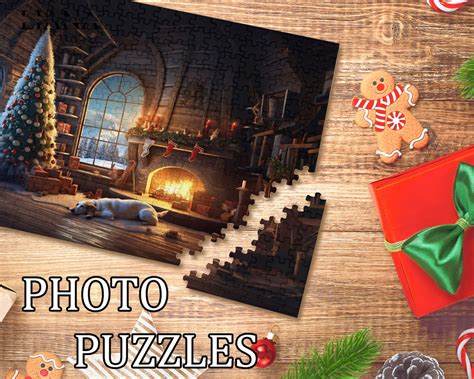 Christmas Wooden Jigsaw Puzzles Christmas Puzzles Jigsaw Puzzle Adult