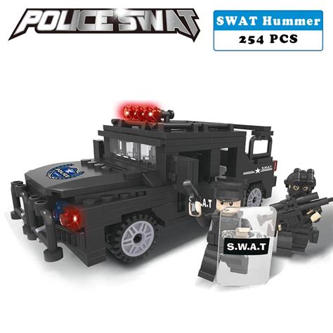 Buy Police Station Swat Hummer Car Soldiers Military