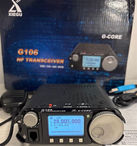 Second Hand Xiegu G106 5W Portable QRP Transceiver 80 10m Radioworld UK