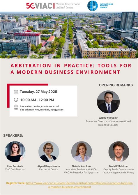 Excited To Co Host The Vienna International Arbitral Centre Of The