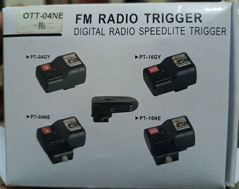 FM Radio Trigger PT Series Other Cameras Accessories 1100667672