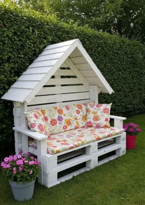 Cozy Pallet Wooden Bench Oasis Horticlub Shop
