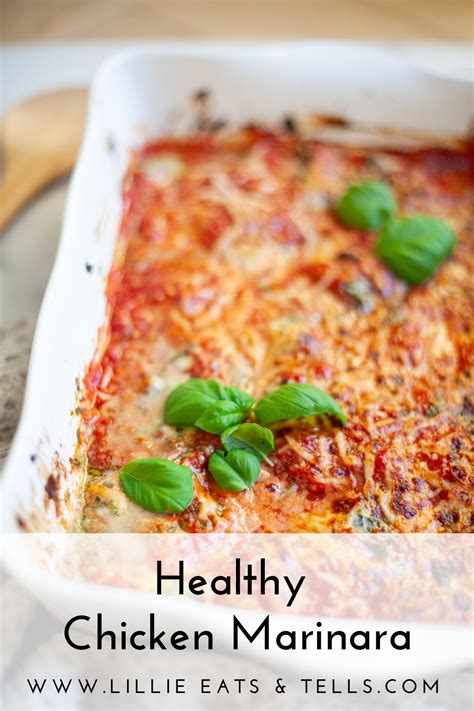 Chicken Marinara Lillie Eats And Tells