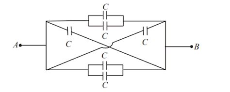 Six Capacitors Each Of Capacitance Of 2μf Are Connected As Shown In The F