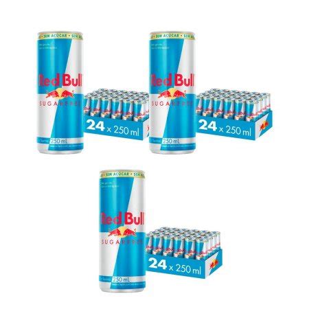 Energético Red Bull Energy Drink Sem Açúcar ml latas App Pharma