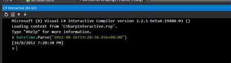 How Can I Convert This 2012 08 16t1920304560800 String To Datetime Using C Stack Overflow
