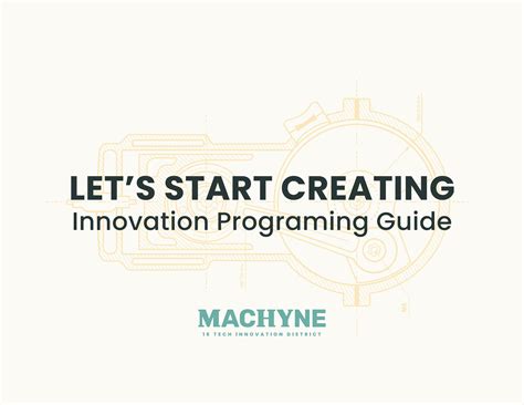 Machyne Innovation Programing Guide By 16 Tech Issuu