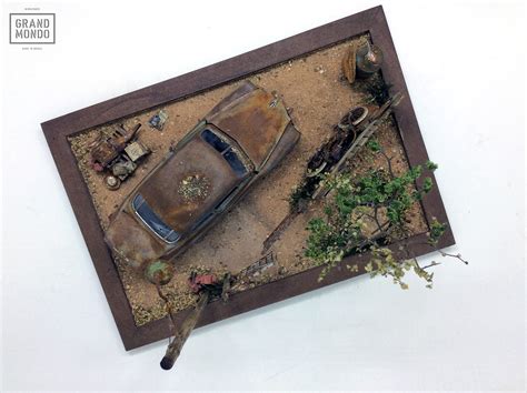 Rusty Ranch Diorama On Behance