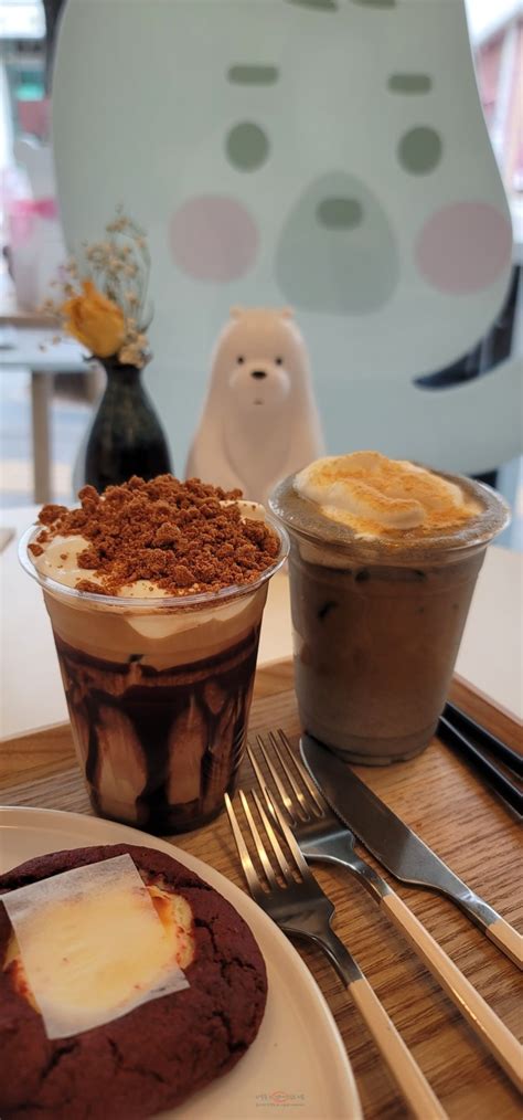 송파 디저트 쿠키는 무조건 여기로 베어스커피 오금역점 네이버 블로그