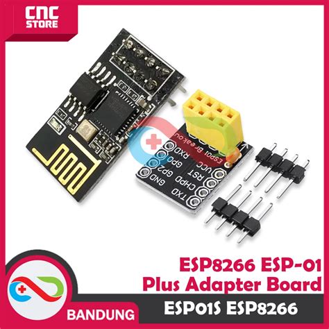 Esp8266 ESP 01 BUNDLING Package PLUS ADAPTER BOARD Shopee Malaysia