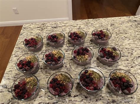 Meal Prep My Version Of Bryan Johnsons Nutty Pudding Rblueprint