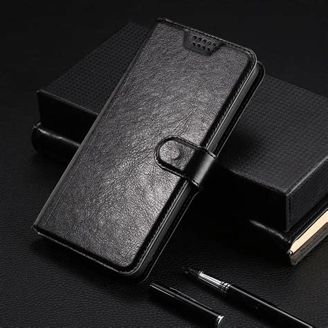Чехол книжка для телефона V30 Vita с отделением для карт из кожи
