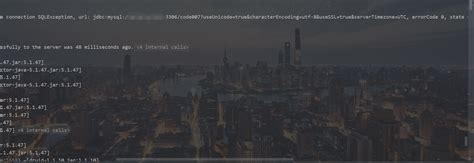 记录下spingboot连接阿里云服务器上的mysql数据库报错 听惊雷 博客园