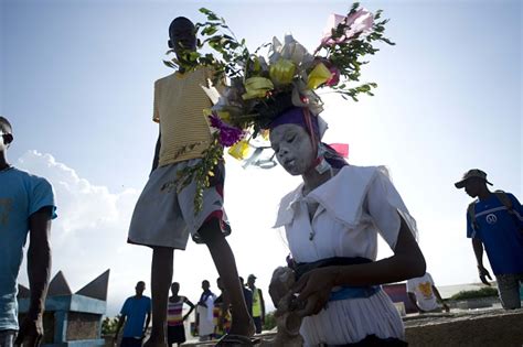 Inside Fête Gede Haitis Day Of The Dead Celebration Graphic Photos