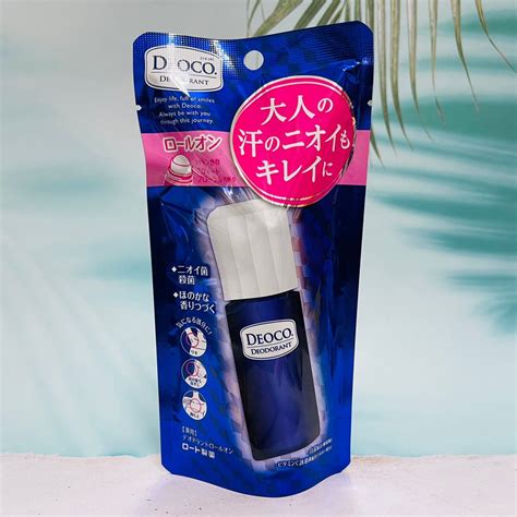 日本 Rohto 樂敦 Deoco 止汗滾珠 30ml 蝦皮購物