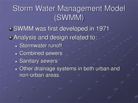 Ppt Sewer Modeling Package Selection Process As It Relates To Gis And Usability Powerpoint
