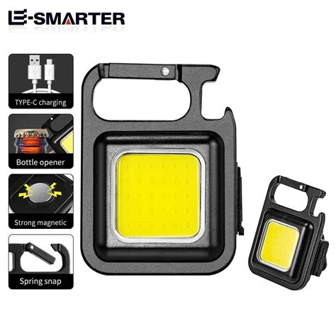 가지 조명 모드를 갖춘 USB 충전식 코브 LED 센서 헤드램프 내장 배터리 손전등 핸드폰닷컴