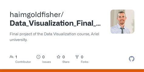 Github Haimgoldfisher Data Visualization Final Project Final Project Of The Data