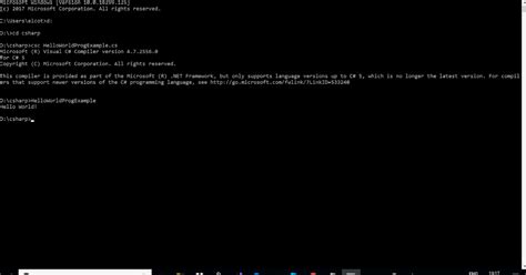 Something Is Simple And Interesting Forever Hello World Program In Cusing Text Editor