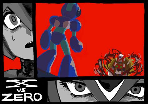 Zero And X Mega Man And More Drawn By Natsumi Danbooru