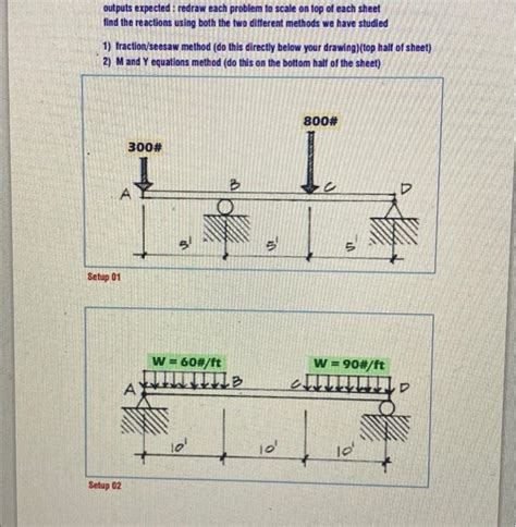 solved outputs expected redraw each problem to scale on