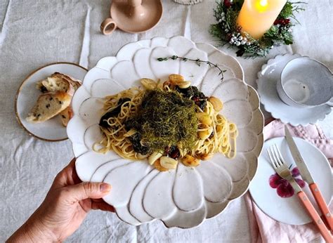 감태파스타 만들기 감태 요리 카펠리니 천혜향샐러드 홈브런치 메뉴 네이버 블로그