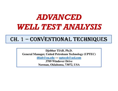 Chapter 1 Conventional Techniques Scholarfriends