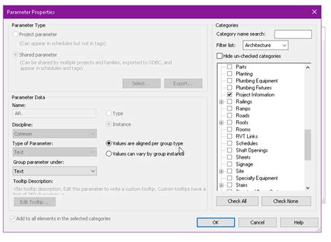 Different Text In Different Sheets With Shared Parameter Autodesk