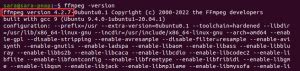 Installing Ffmpeg On Ubuntu Methods Phoenixnap Kb