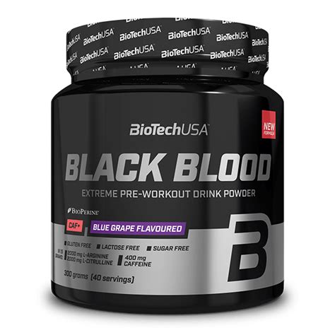 Black Blood Caf Drink Powder Biotechusa