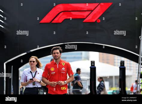 Jeddah Saudi Arabia 06th Mar 2024 Carlos Sainz Jr Esp Ferrari 06