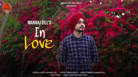In Love Official Video Manraj Gill Arjay Beats Latest Punjabi Song 2024 Youtube