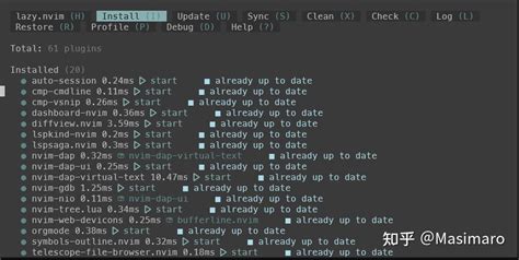 Nvim番外之将配置的插件管理器更新为lazy 知乎