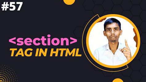 html section tag tutorial in hindi youtube