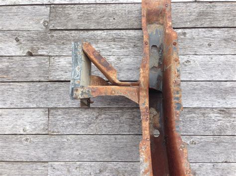 [found ] Rear Frame Rails For 67 69 Barracuda For A Bodies Only