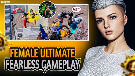 Tha Only Girl Gamer Who Survived Any Situation Fasted 1vs4 Clutches By Girl Gamer ⁉️ Youtube