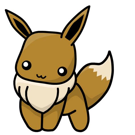 Kawaii Eevee By Falsereflex On Deviantart