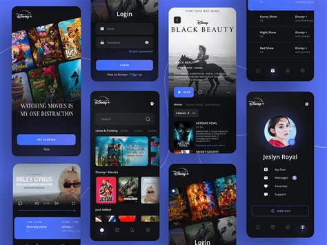 Disney｜ Ux Ui Design App Behance