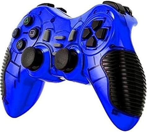 Playstation Bluetooth Controller Zr7501 Wireless Blue Bernasos